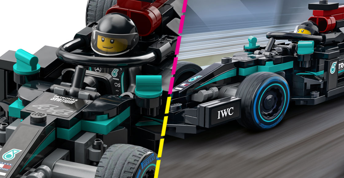 Así es el auto coleccionable de Lewis Hamilton y Mercedes de Lego