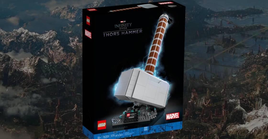 ¡Checa aquí el set de LEGO para armar el martillo del Thor!