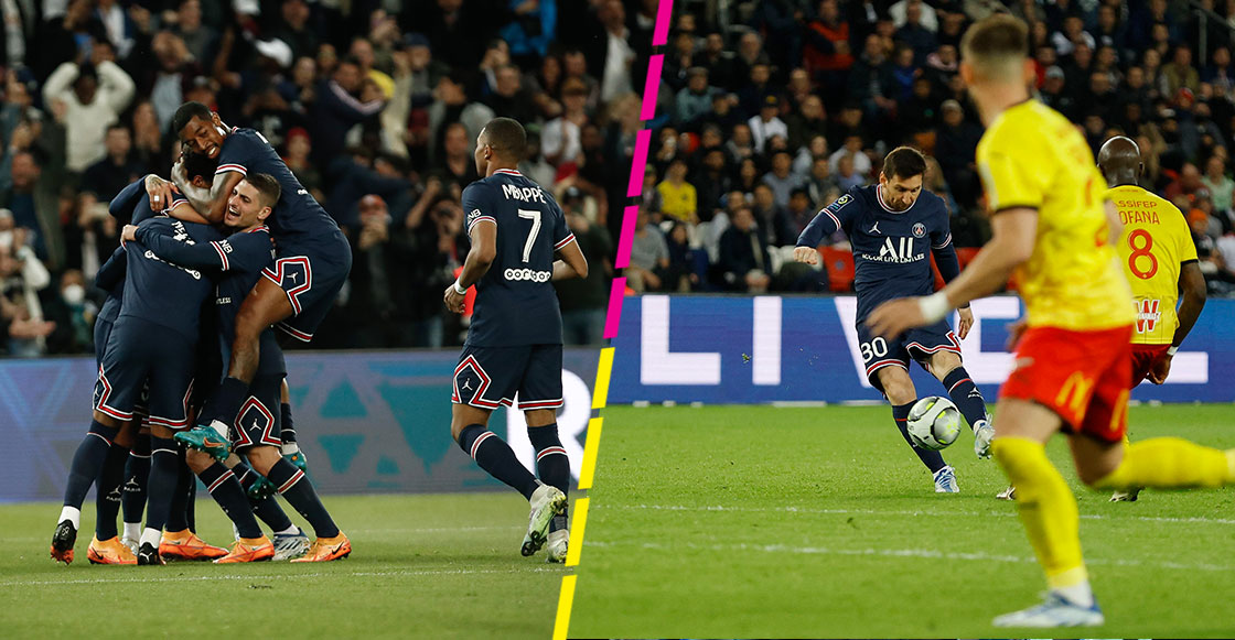 El golazo de Messi con el que PSG es campeón de Francia