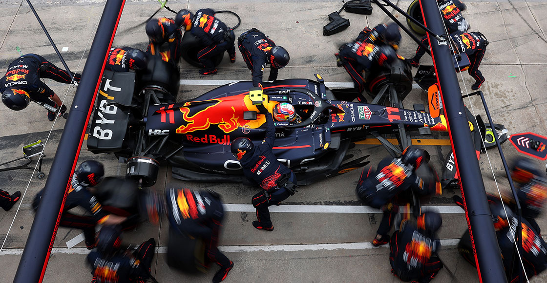 Checo Pérez tiene la pit stop más rápida del año