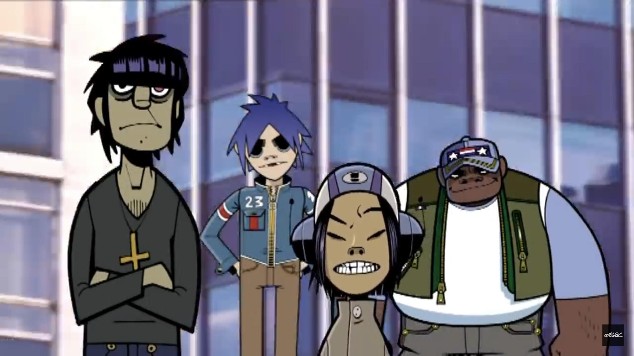 Así ha sido la evolución gráfica de Gorillaz a lo largo de los años