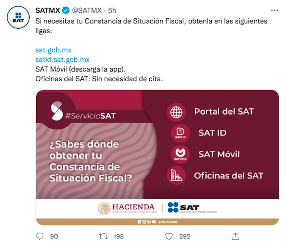 ¿Qué es y cómo tramitar tu Constancia de Situación Fiscal del SAT en línea?