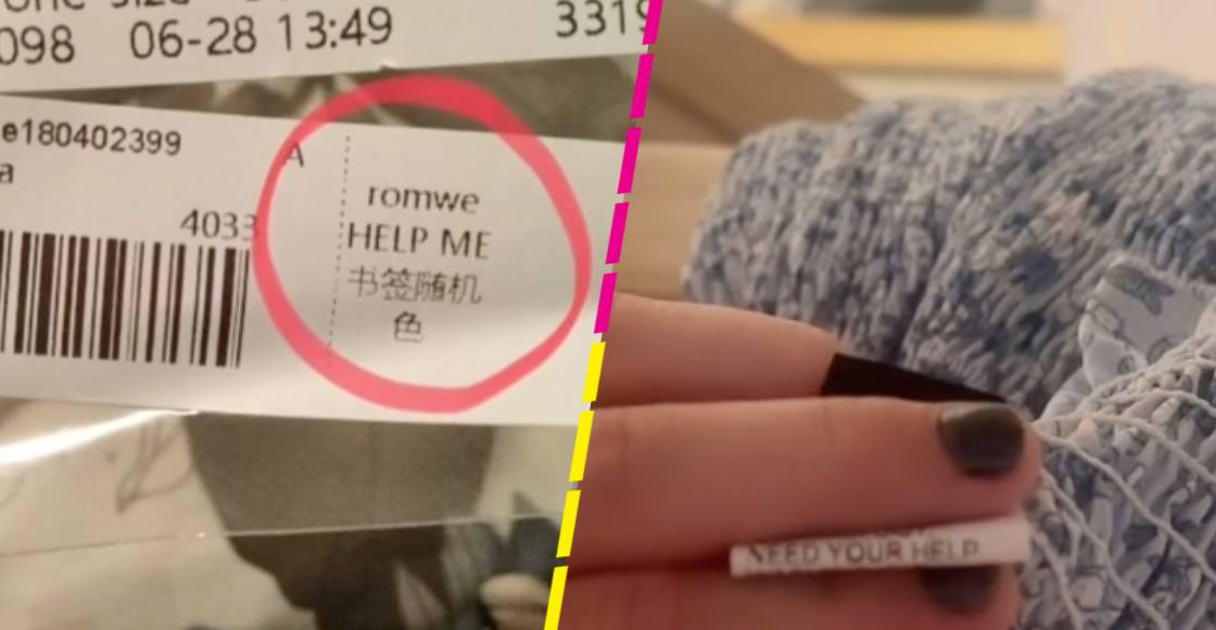 "Necesito tu ayuda": La polémica de las etiquetas en la ropa de Shein