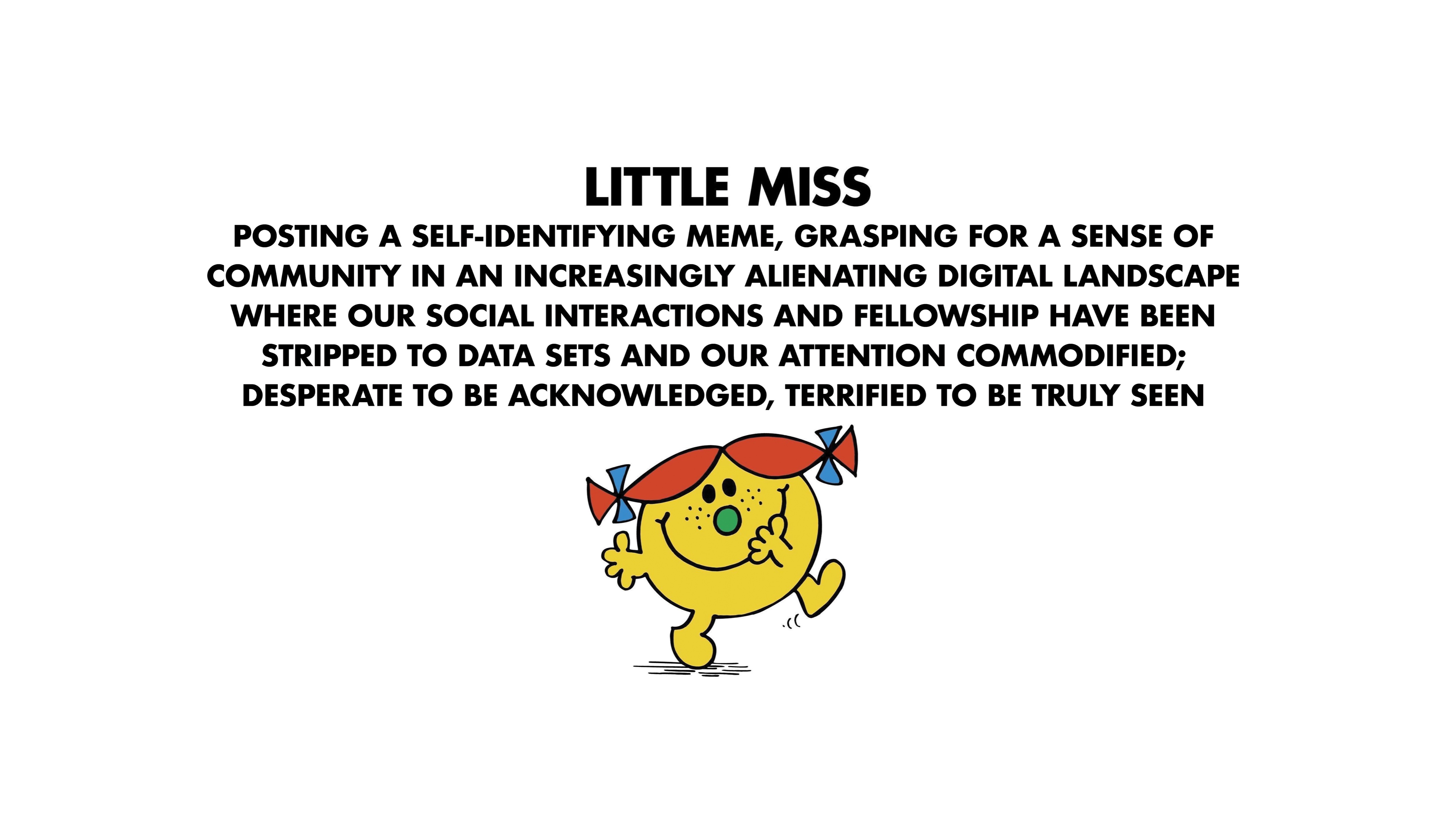 ¿De dónde salió? El origen de 'Little Miss' y el meme que inunda internet