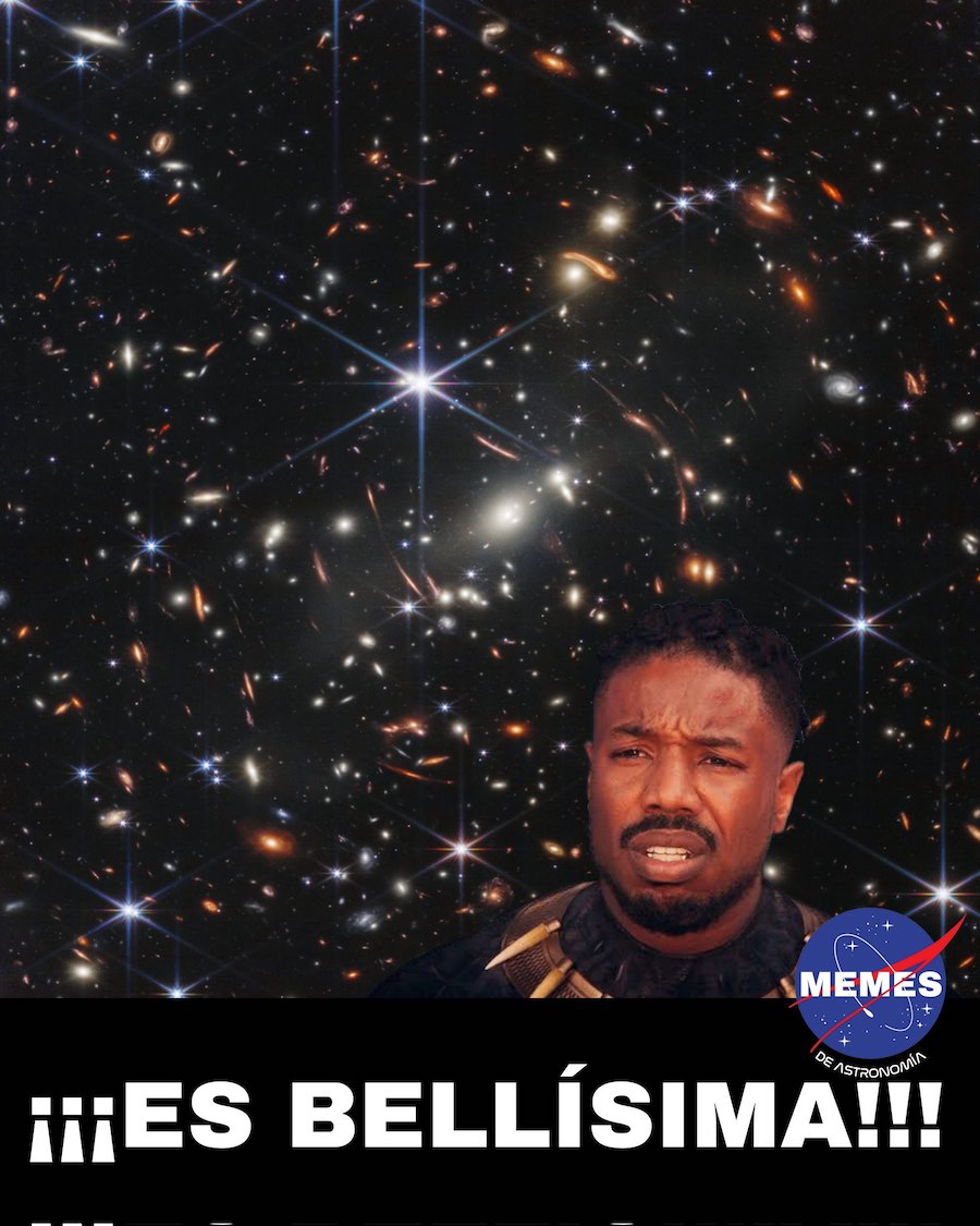 Más allá de las estrellas: Aquí los mejores memes del telescopio James Webb