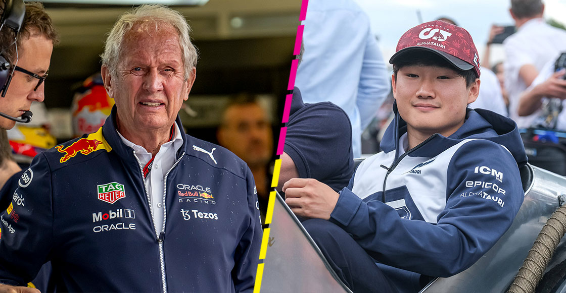 Helmut Marko lleva ayuda psicológica a Yuki Tsunoda el niño problemático