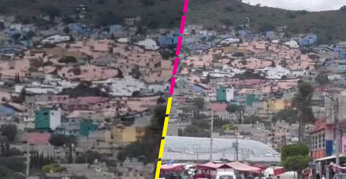 El meme se hizo canon: Pintan casas para formar cara del Doctor Simi en ...