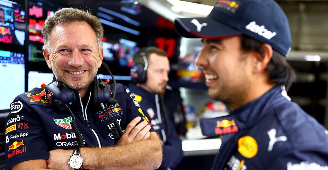 Horner y Marko justifican las decisiones de Red Bull con Checo en Bélgica
