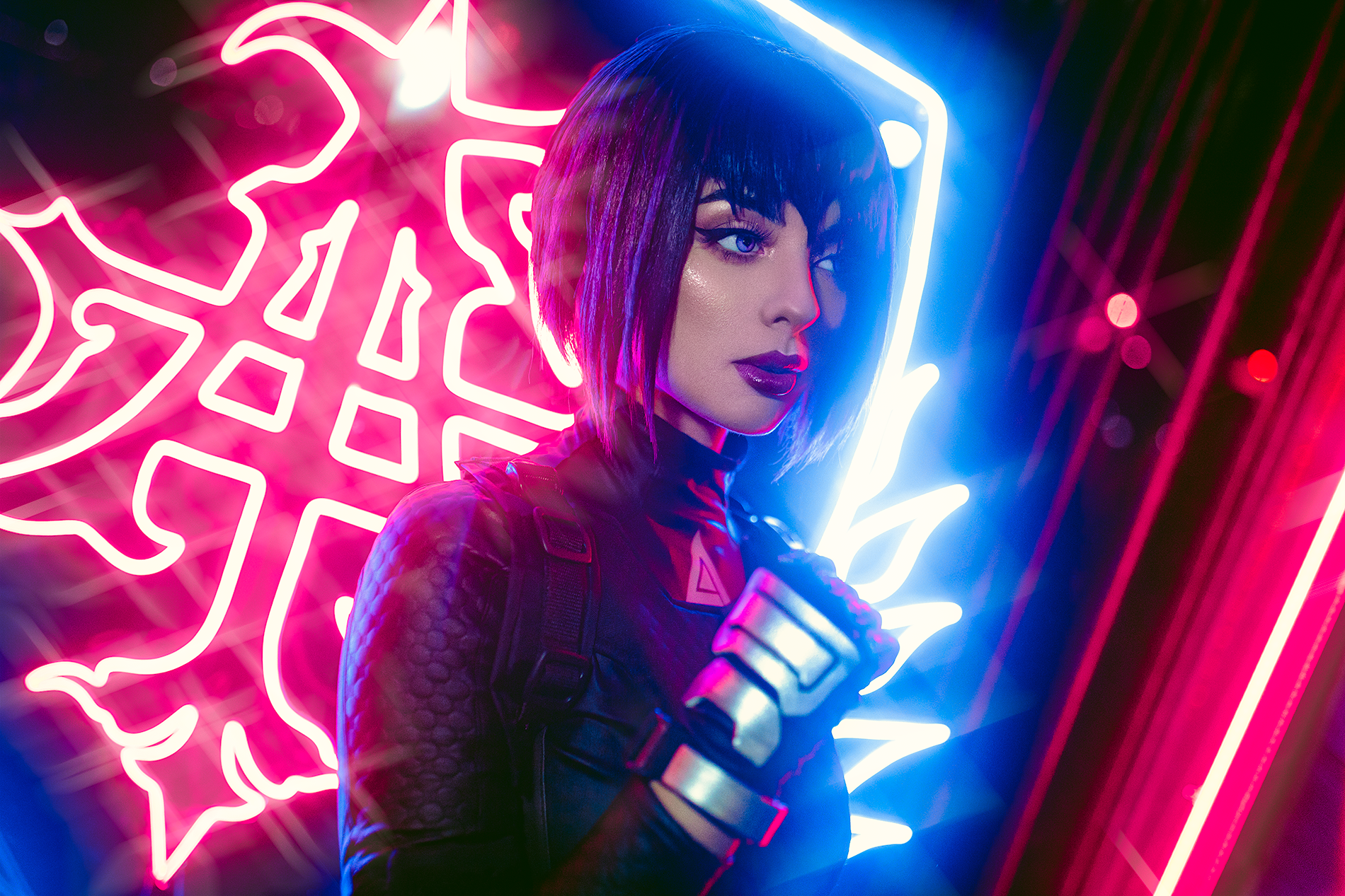 Valentina Kryp y su espectacular cosplay de Motoko para la colaboración ...