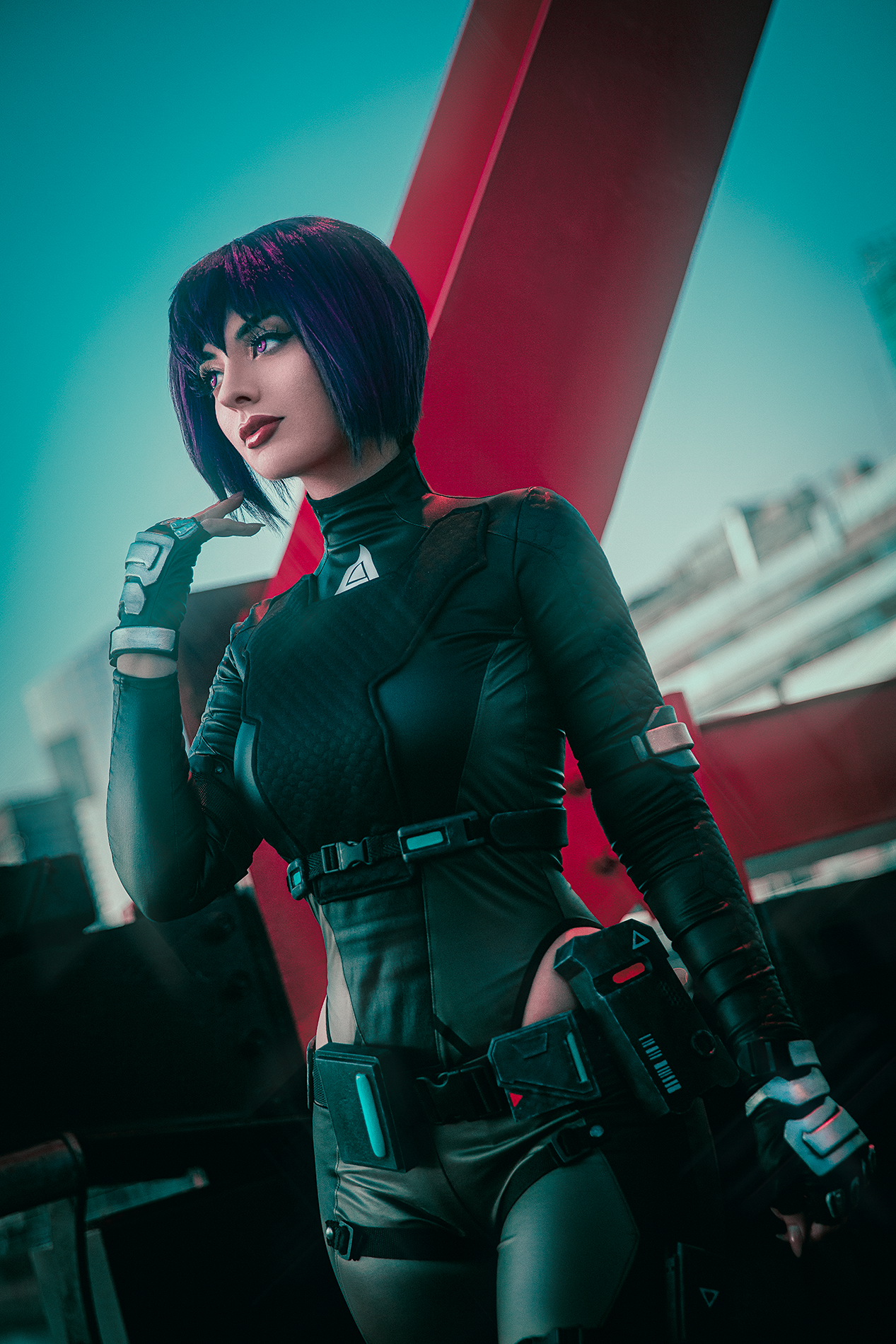 Valentina Kryp y su espectacular cosplay de Motoko para la colaboración ...