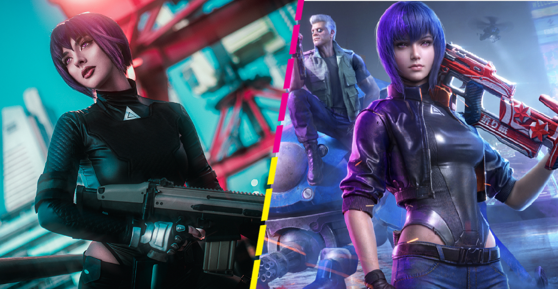 Valentina Kryp y su espectacular cosplay de Motoko para la colaboración ...