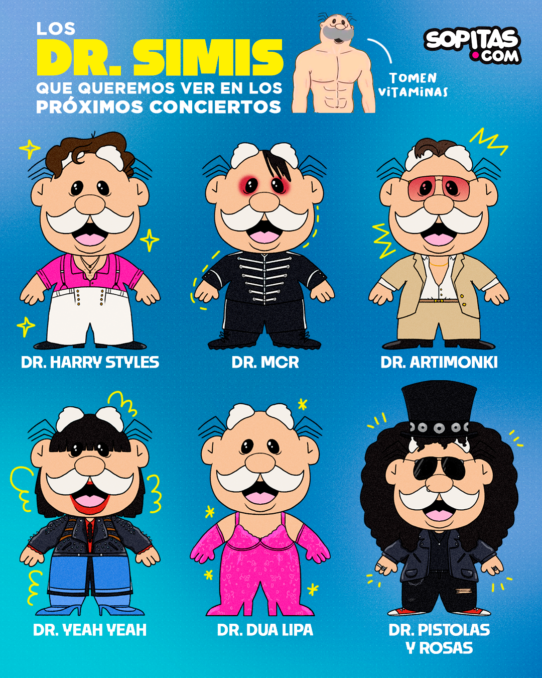 Ya sucedió: Prohiben entrada de peluches del Dr. Simi durante concierto ...