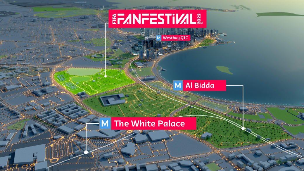 FIFA estrenará el nuevo Fan Fest durante el Mundial de Qatar 2022