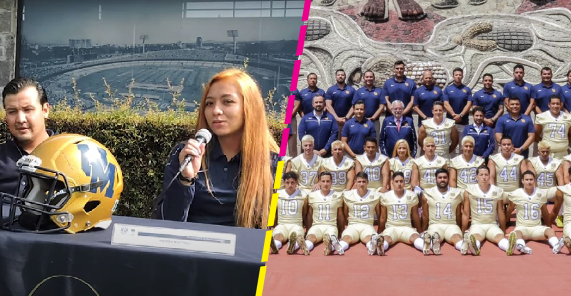 Andrea Martínez, primera mujer que jugará con Pumas CU en la ONEFA