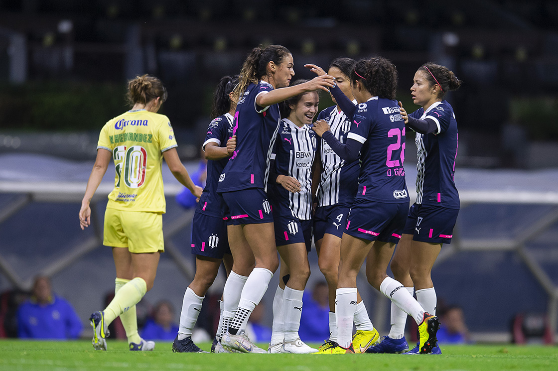 El golazo de Aylin Aviléz en el América vs Rayadas de la Liga MX Femenil