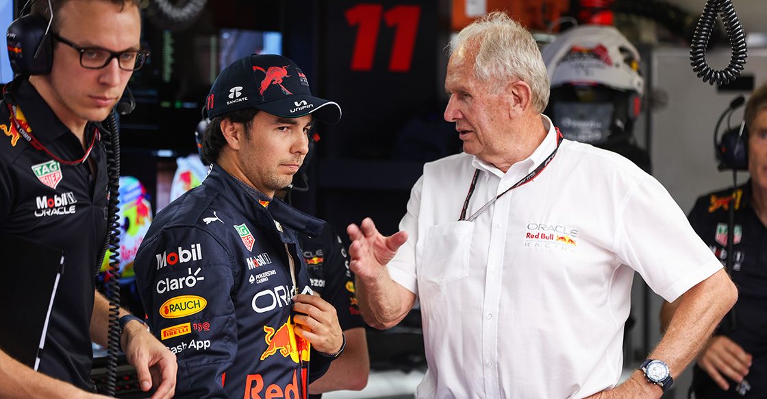 Checo defiende a Helmut Marko y su relación tras comentarios polémicos