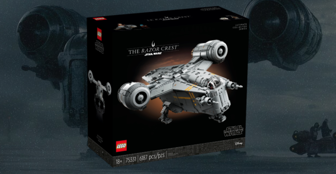 Checa el nuevo set de LEGO de la nave Razor Crest de 'The Mandalorian'