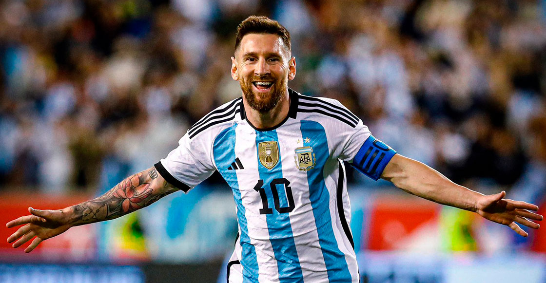 ¡Dos goles en tres minutos! El doblete de Messi en la goleada de ...