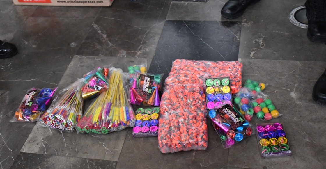 Habrá operativo para decomisar cuetes en el Metro CDMX