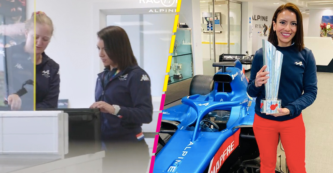 Dalia Ramos Guerra, jefa de construcción y pruebas de Alpine en F1