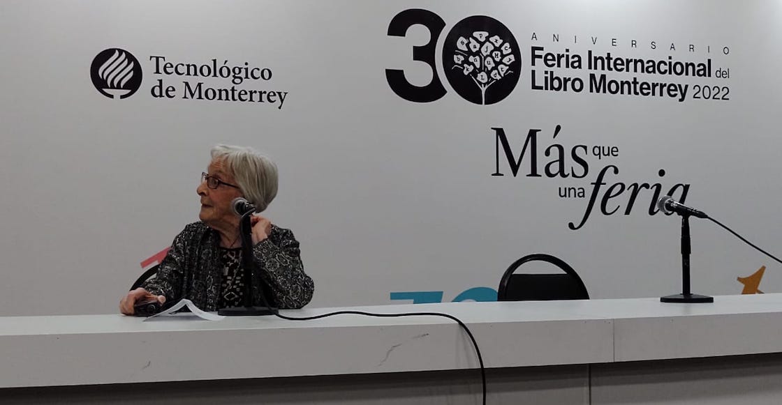 La poesía de Ida Vitale en la Feria Internacional del Libro de Monterrey 2022