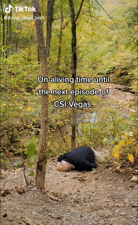 Josh Nalley: El hombre que se hace el muerto en TikTok y consiguió un ...