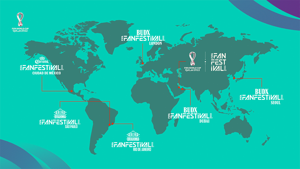 El fan fest en México y otros países para ver el Mundial de Qatar 2022
