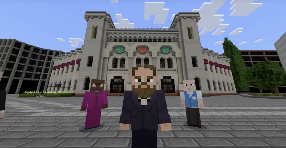 Conociendo a los Premios Nobel de la Paz... ¡en Minecraft!