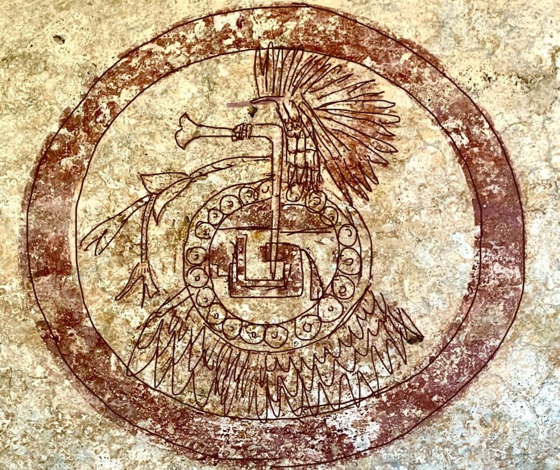 El mural de los tepoztecos que descubrieron en exconvento de Morelos