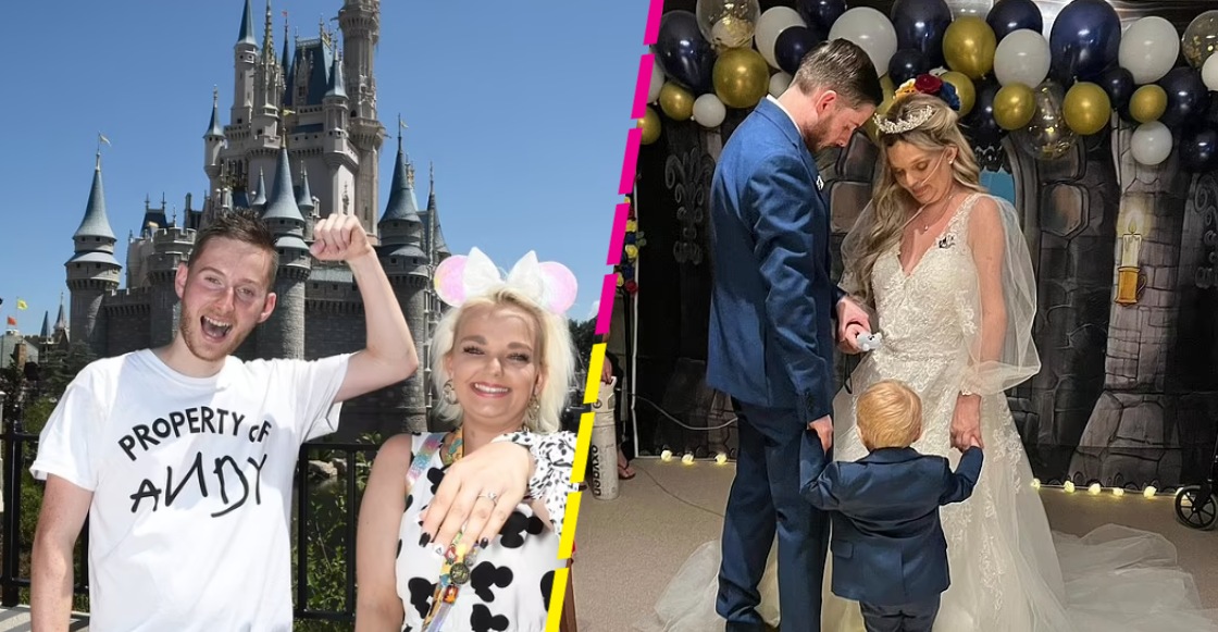 Organizan boda estilo Disney en un hospital; la esposa falleció de cáncer