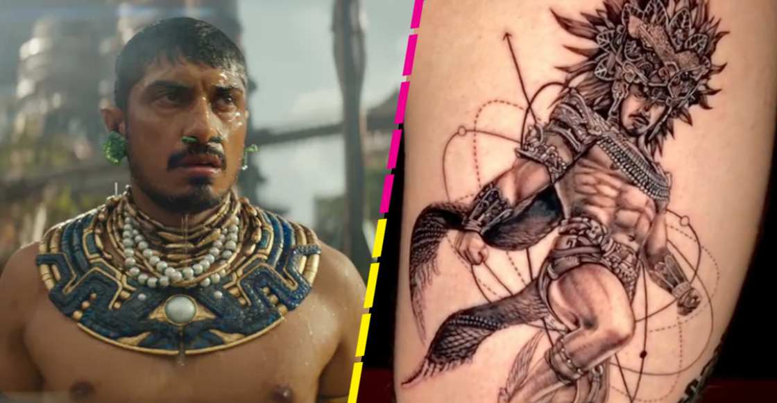 Artista hace un tatuaje del Namor de Tenoch Huerta (y el actor reaccionó)
