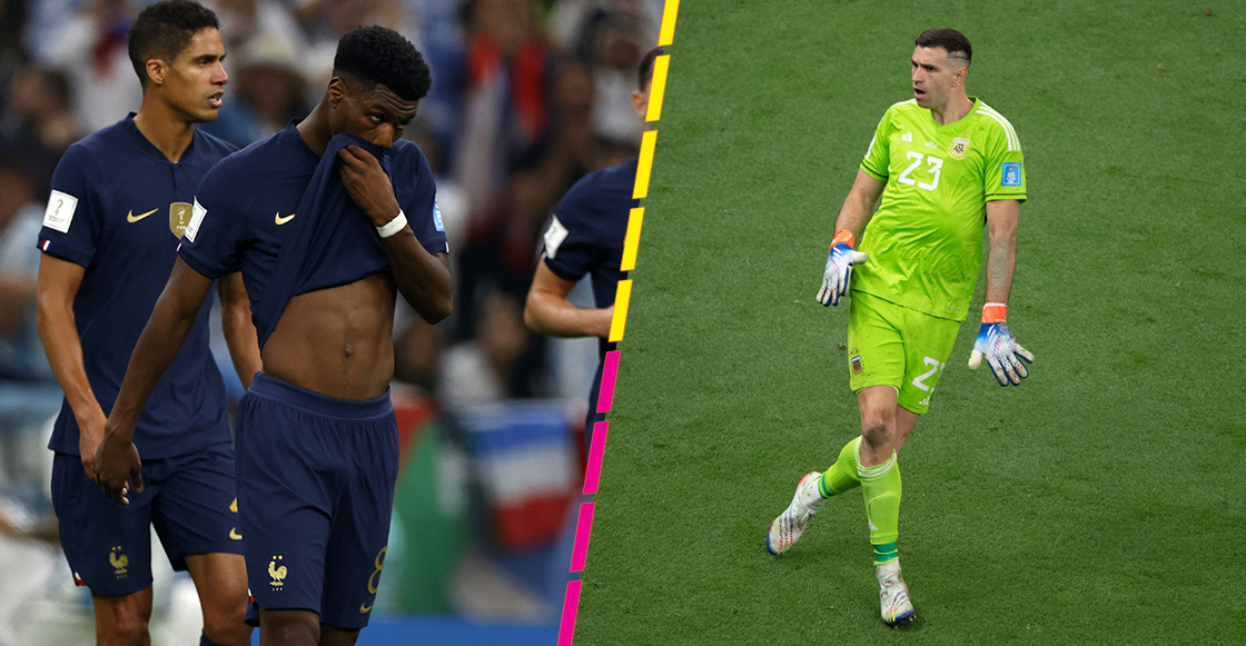 La burla del 'Dibu' a Tchouaméni por el penal en la final de Qatar 2022