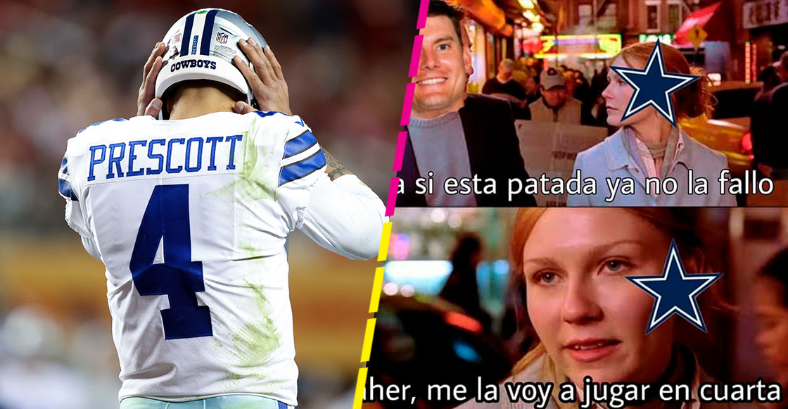 Los memes de la eliminación de los Dallas Cowboys ante los 49ers