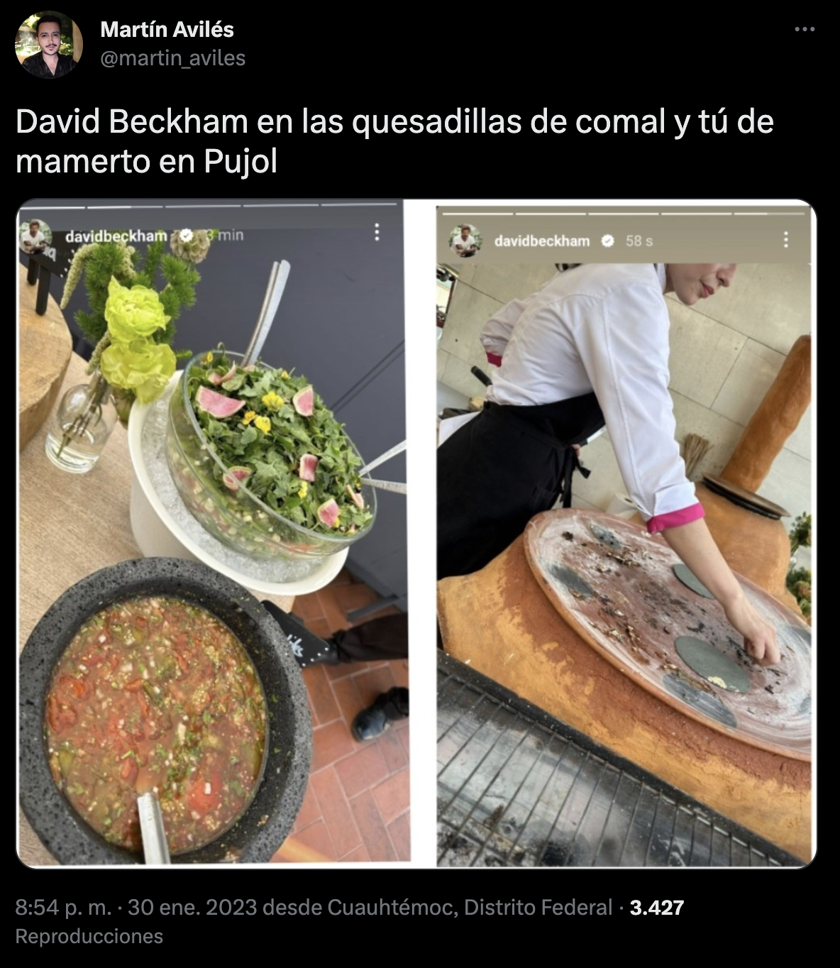 Las mejores fotos, memes y reacciones de la visita de David Beckham en ...