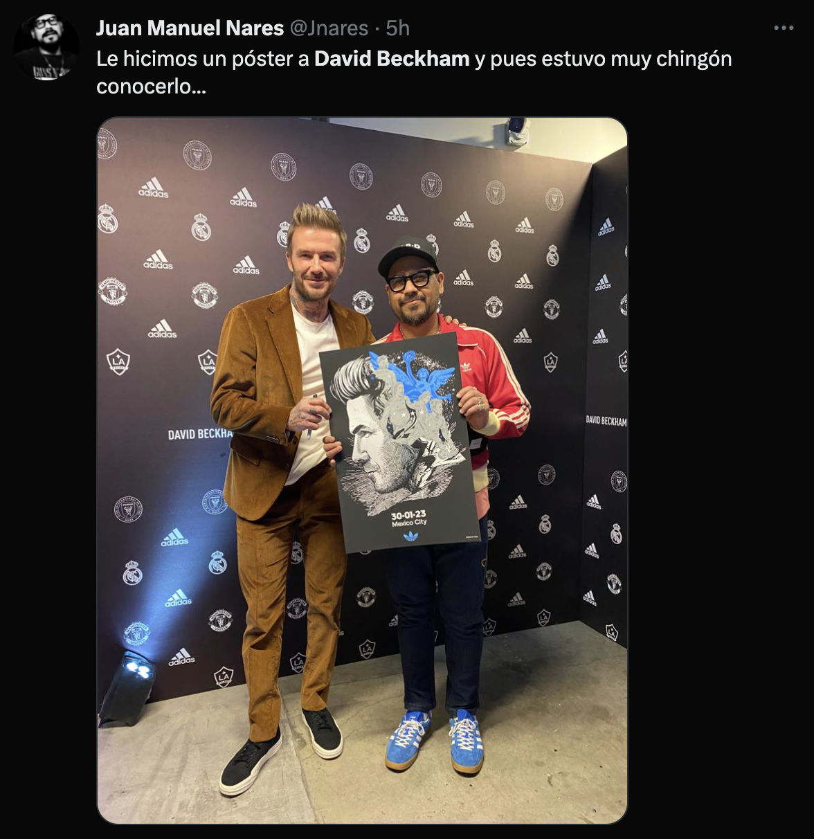 Las mejores fotos, memes y reacciones de la visita de David Beckham en ...
