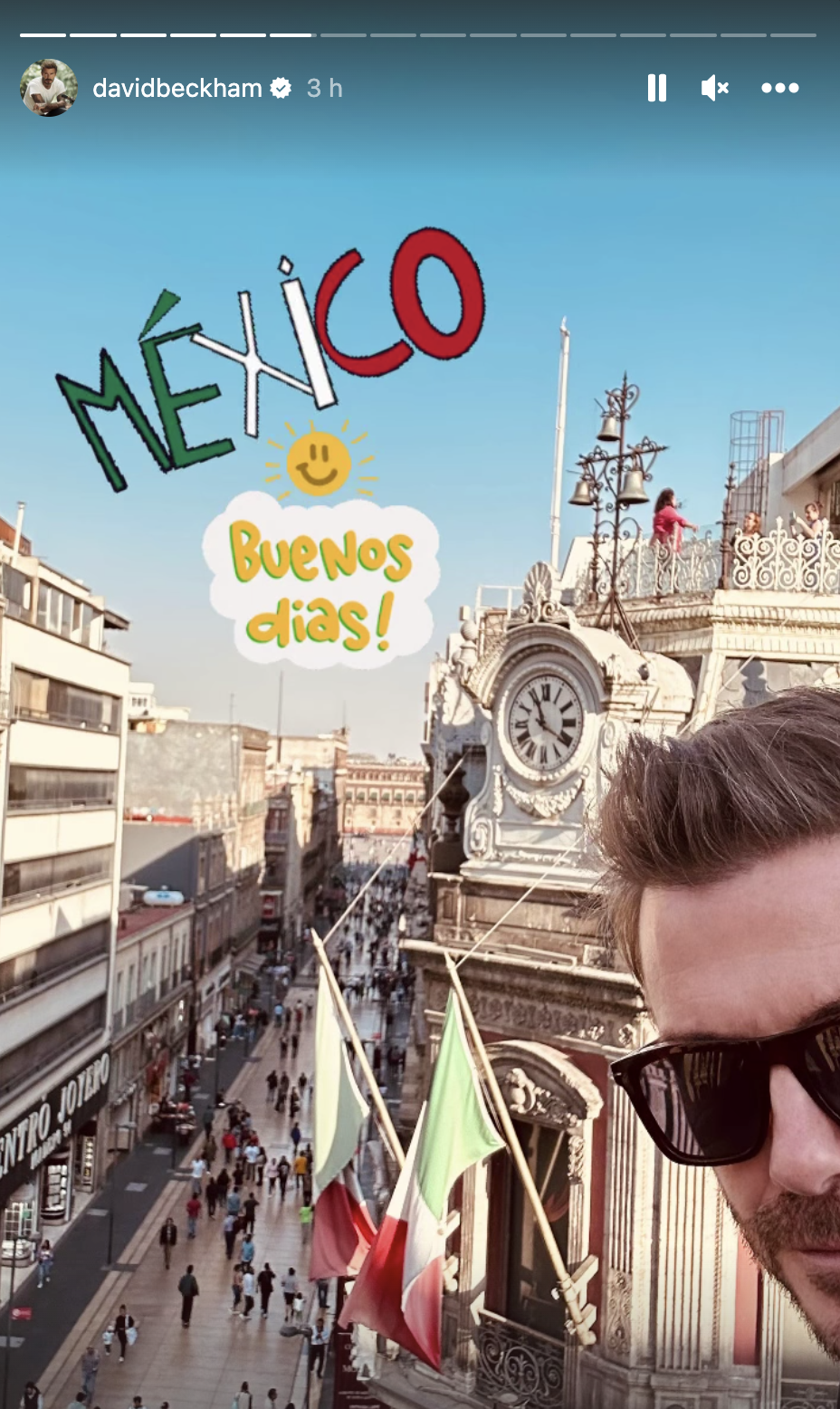 Las mejores fotos, memes y reacciones de la visita de David Beckham en ...