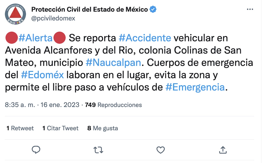 Choca un microbús y cae a un barranco en Naucalpan; al menos 3 personas ...