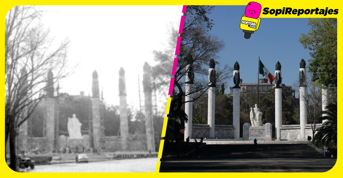 Antes y después: Los cambios al Bosque y Castillo de Chapultepec