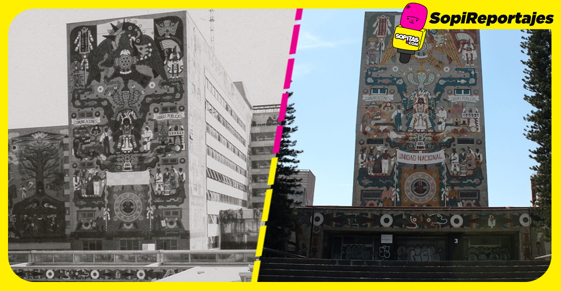 Antes vs después: La historia detrás de los murales del Centro SCOP
