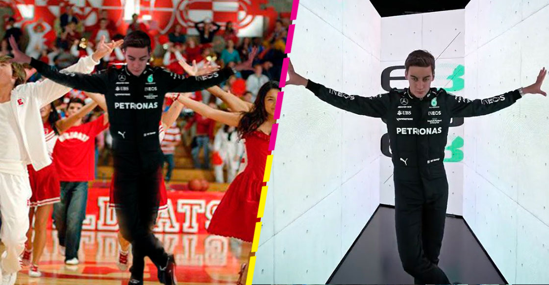 George Russell se llevó los memes del nuevo intro de Fórmula 1 2023