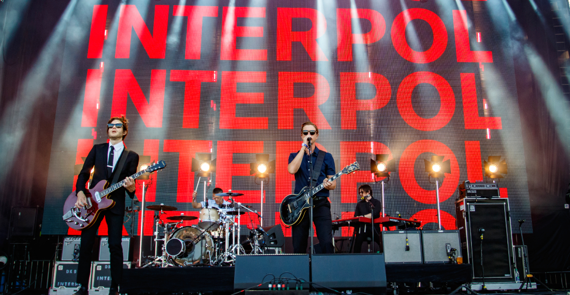 Te decimos dónde conseguir la merch del concierto de Interpol en el Zócalo de la CDMX