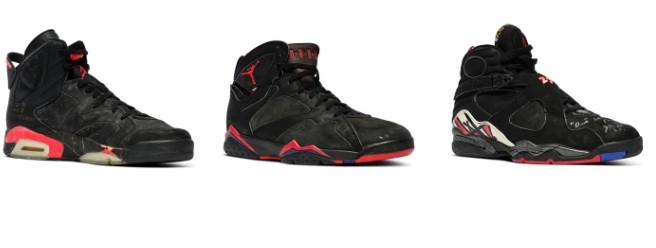 ¡The Dynasty Collection! Subastan los tenis con los que Michael Jordan ...