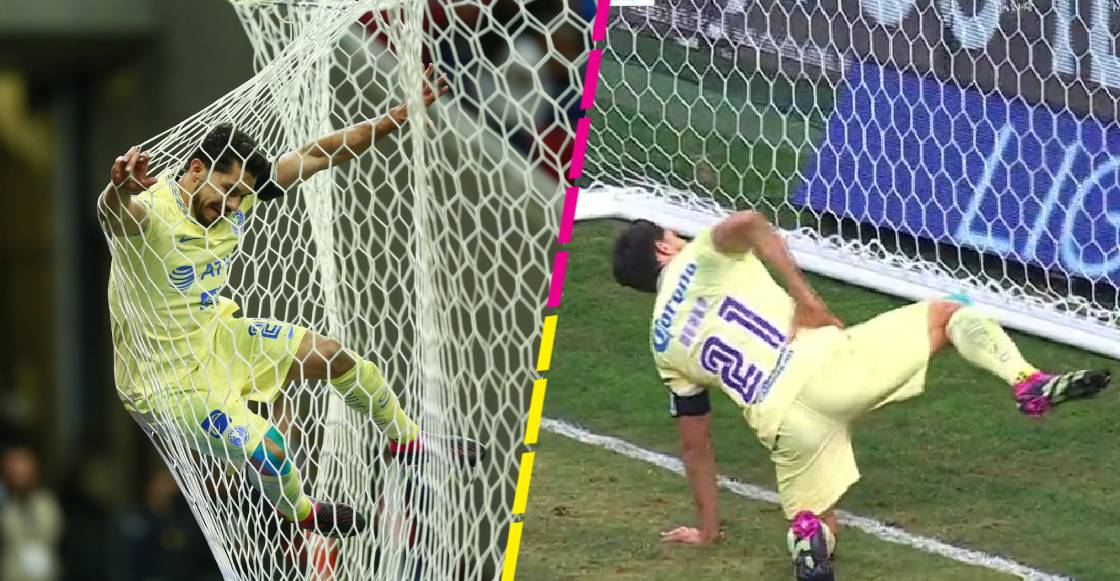 Henry Martín y América se burlan de las Chivas con un festejo de perrito