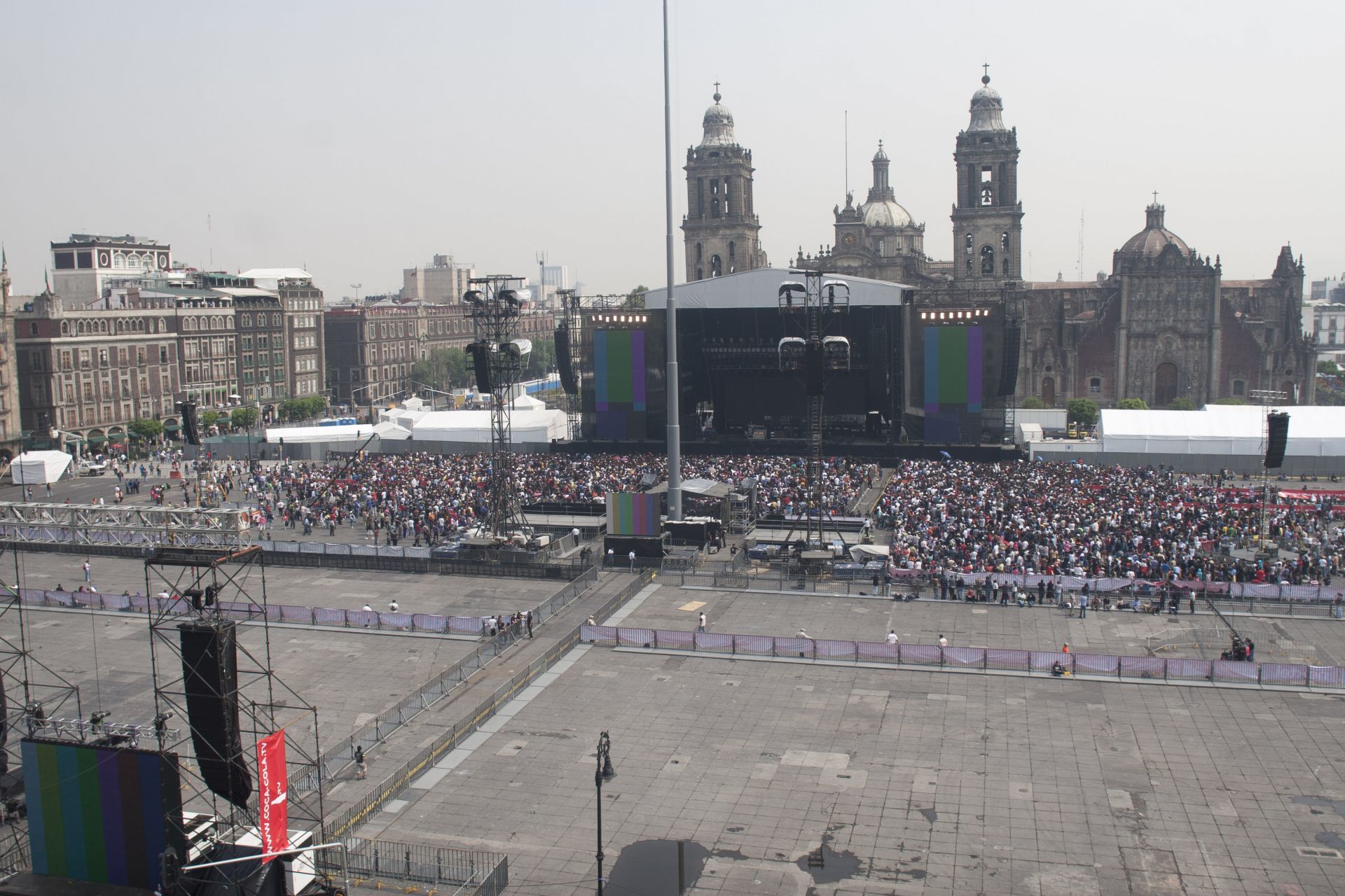 10 conciertos gratuitos más memorables en el Zócalo de la CDMX