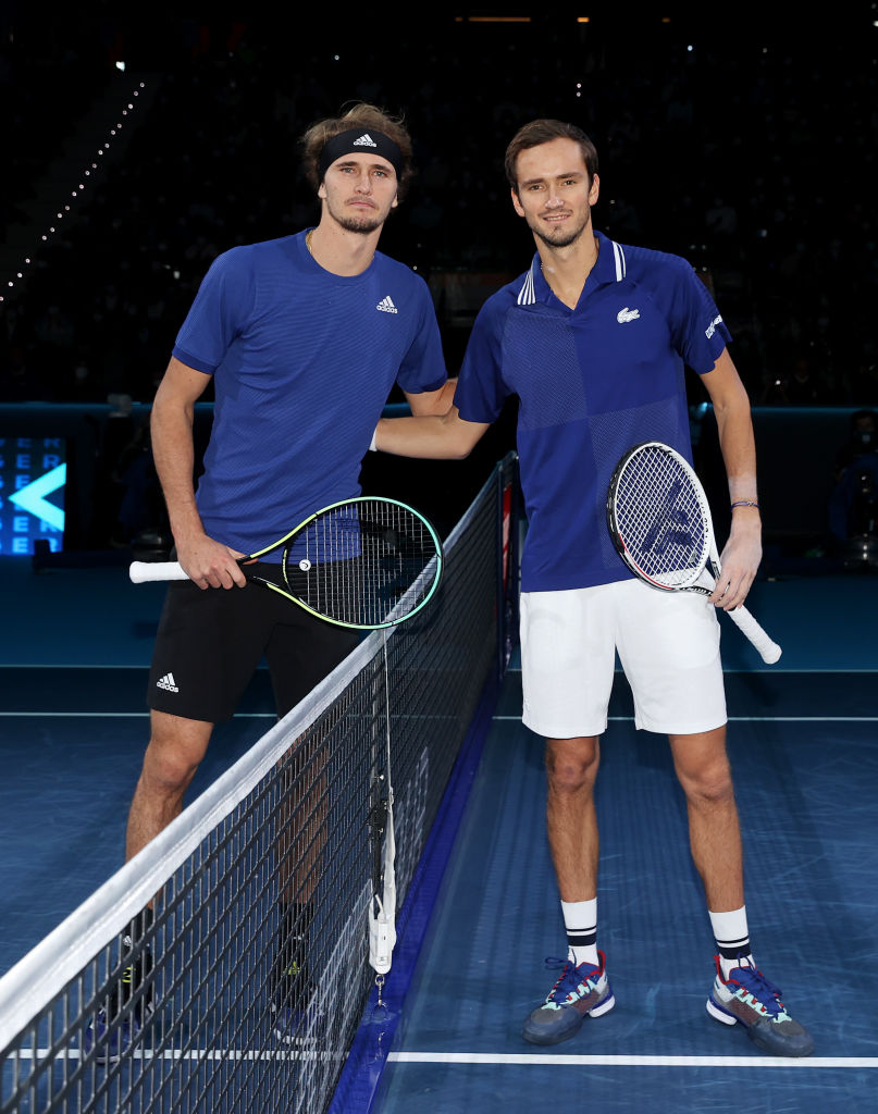 El agarrón de Zverev y Medvedev en el Masters de Montecarlo