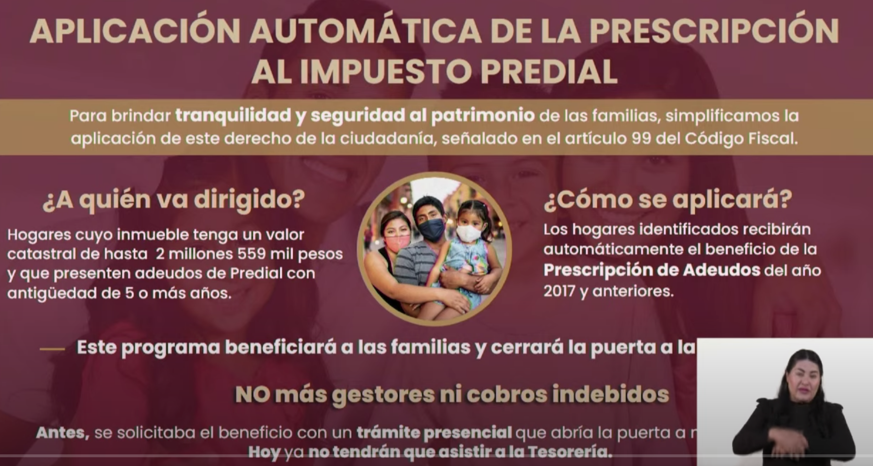 Fiuf: CDMX perdonará en automático deudas de predial anteriores a 2017
