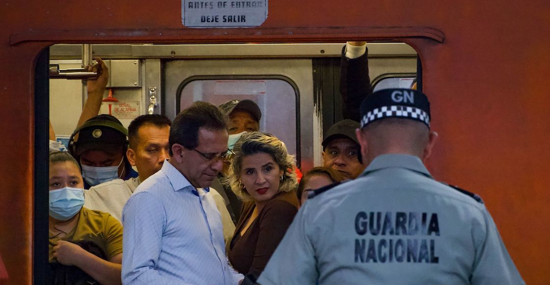 Guardia Nacional seguirá vigilando el Metro de CDMX pero de noche - Lado.mx