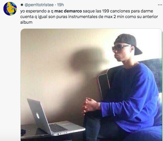 Las reacciones y memes que provocó Mac DeMarco con su nuevo disco de ...