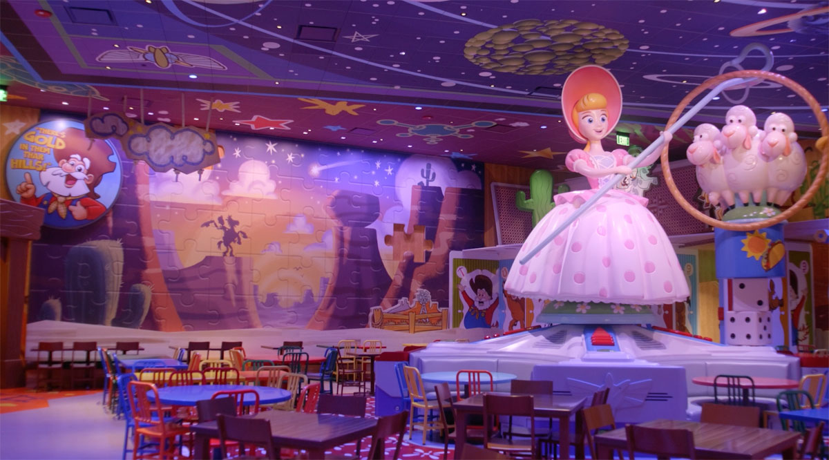 Así es el nuevo restaurante de Toy Story en Disney World
