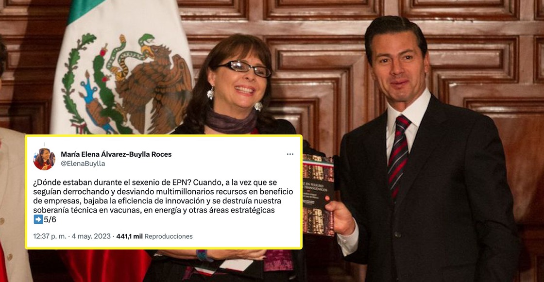 ¡PLOP! María Elena Álvarez-Buylla reclama "Dónde estaban" y le ...